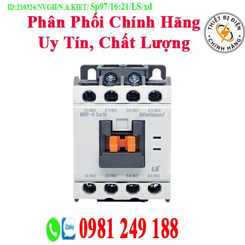 Contactor Relays Ls Mr 4 2no2nc 4 Poles Ac Thietbidienchinhhang