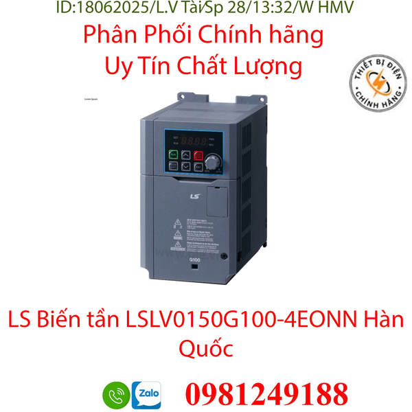 LS Biến tần LSLV0150G100-4EONN Hàn Quốc – thietbidienchinhhang