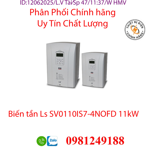 Biến tần Ls SV0110IS7-4NOFD 11kW – thietbidienchinhhang
