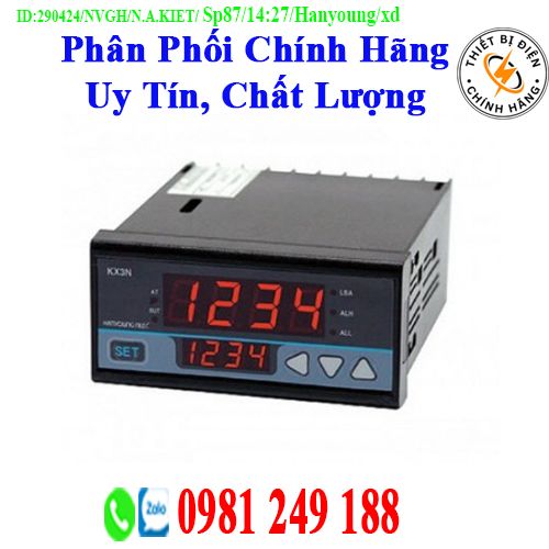 Bộ Điều Khiển Nhiệt Độ Hanyoung KX3N-CENA – thietbidienchinhhang