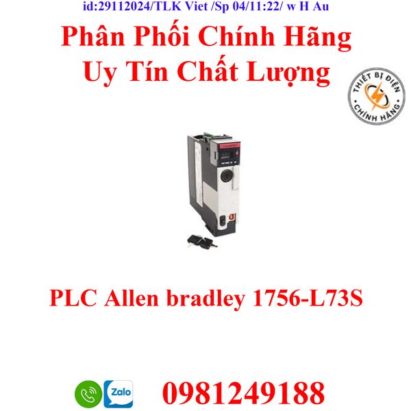 PLC Allen bradley 1756-L73S – thietbidienchinhhang