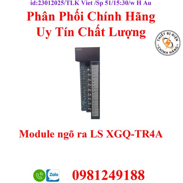 Module ngõ ra LS XGQ-TR4A – thietbidienchinhhang