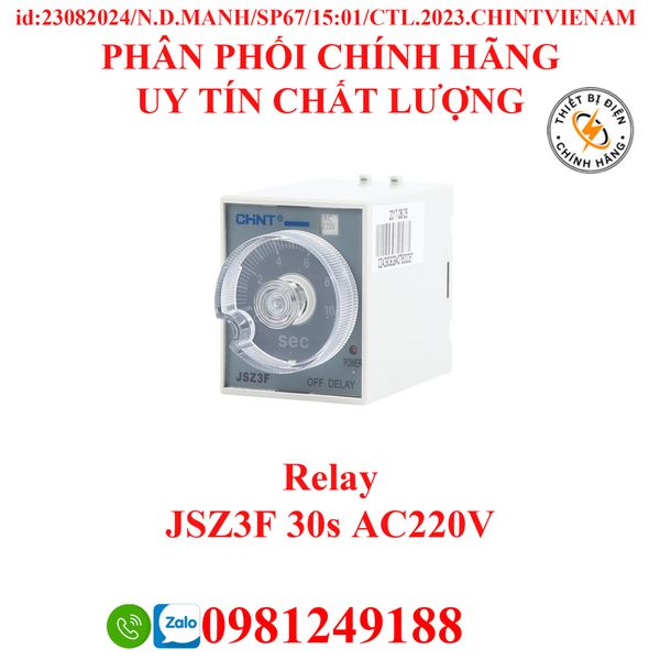 Relay JSZ3F 30s AC220V – thietbidienchinhhang