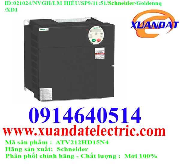 Biến tần Schneider ATV212HD15N4 15kW 20HP 3 Pha 380V – thietbidienchinhhang