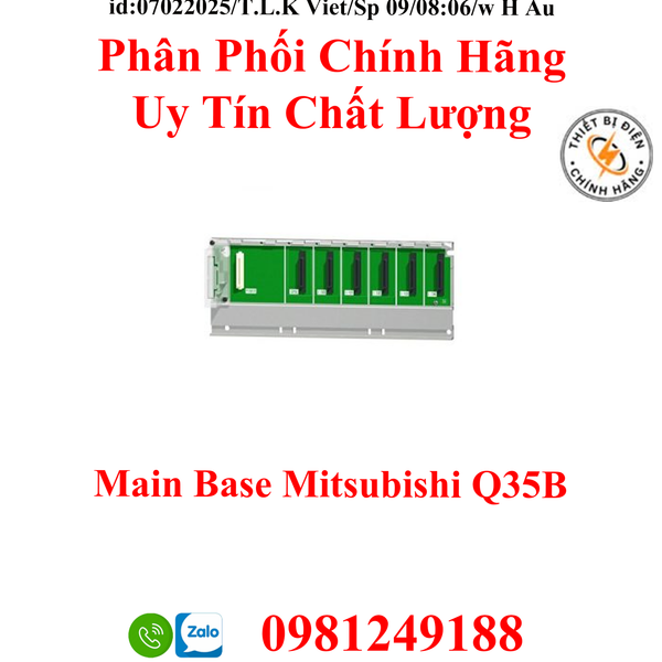 Main Base Mitsubishi Q35B – thietbidienchinhhang
