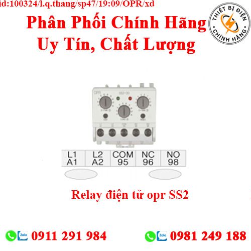Relay điện tử opr SS2 – thietbidienchinhhang