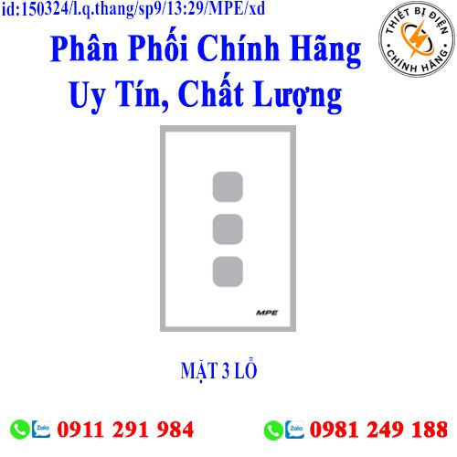 MẶT 3 LỖ MAT3/SC – thietbidienchinhhang