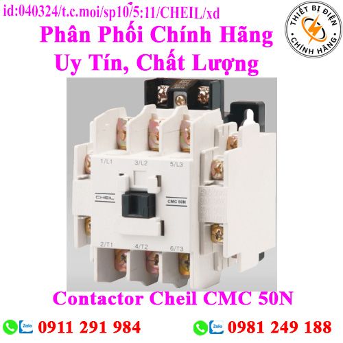 Contactor Cheil CMC 50N – thietbidienchinhhang