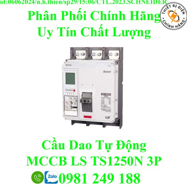Cầu Dao Tự Động MCCB LS TS1250N 3P – thietbidienchinhhang