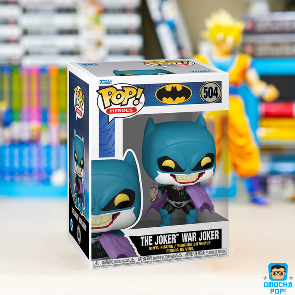 unko Pop DC - Batman War Zone - The Joker War Joker #504 – Omochapop Funko Figure shop