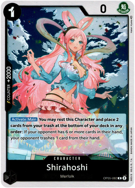 Thẻ bài One Piece OP05-082 - Shirahoshi - Character - Rare – The Elite Card Game Store
