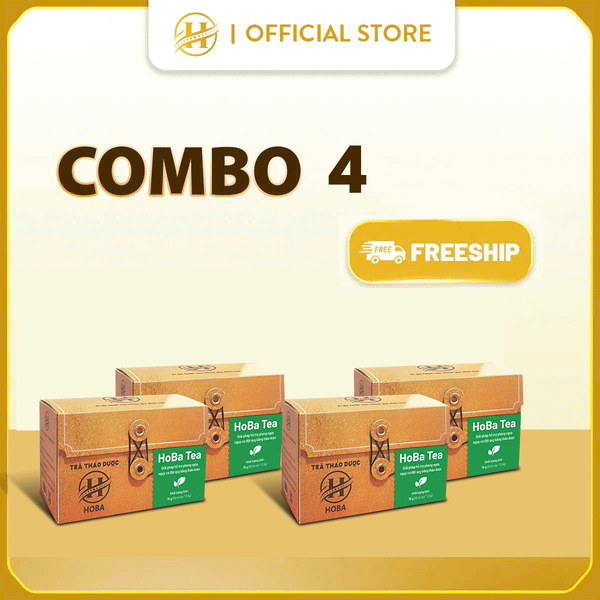 Trà thảo dược HoBa 75gram (2.5gx30) – Trà Bạch Quả: HOBA