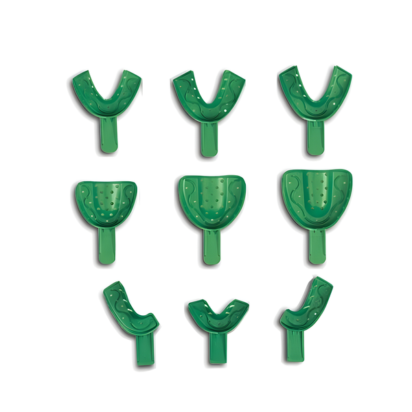 Khay lấy dấu nhựa 4D/7D/20D/21D/22D/30D/31D/32D, dụng cụ nha khoa chất Siêu Thị Y Tế Miền Tây