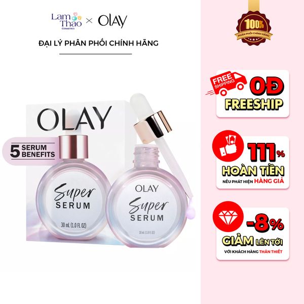 Tinh Chất Dưỡng Ẩm Sáng Da 5In1 Olay Super Serum 5In1 – Lam Thảo Cosmetics
