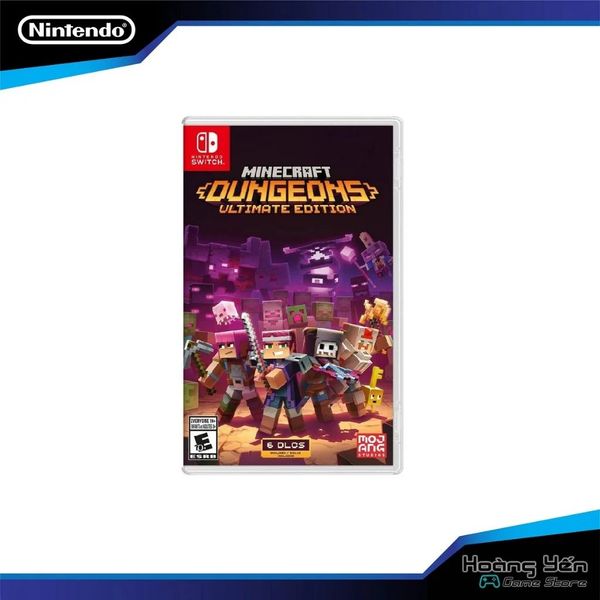 Băng Game Nintendo Switch Minecraft Dungeons Ultimate Edition– hoangyengame
