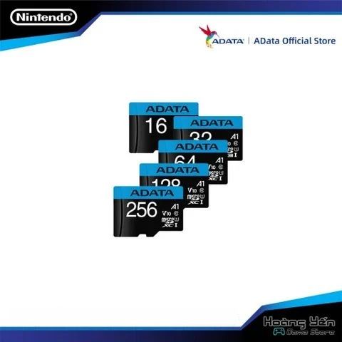 [Mã 99ELHA giảm 7% đơn 300K] Thẻ Nhớ Micro Sd Adata cho Nintendo Switc– hoangyengame