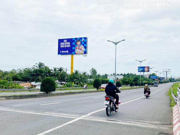 Billboard 22 TX Bình Minh, Vĩnh Long (QL1A đường dẫn cầu Cần Thơ), Vĩn – Vinama JSC