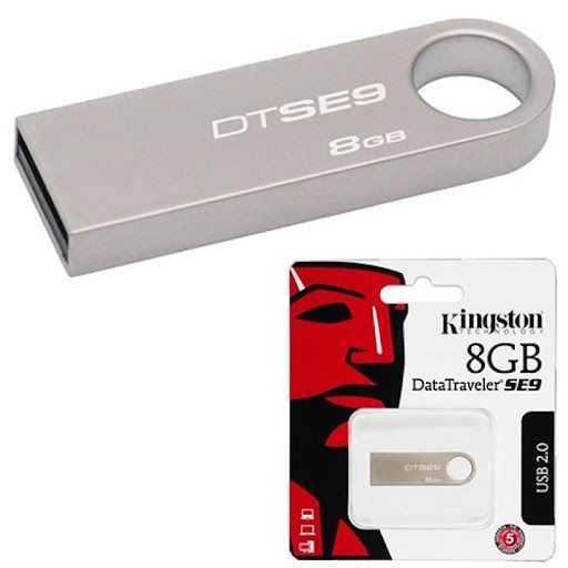 USB 8GB Kingston SE9 vi tính Hoàng Phong - Máy Tính, Máy In, Mực in, Camera, phụ kiện