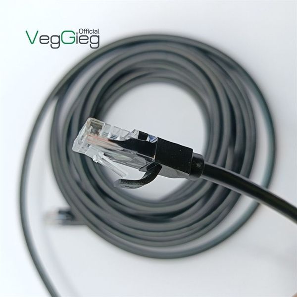 Cáp mạng bấm sẵn VEGGIEG Cat 6 2m V-E653 vi tính Hoàng Phong - Máy Tính, Máy In, Mực in, Camera ...