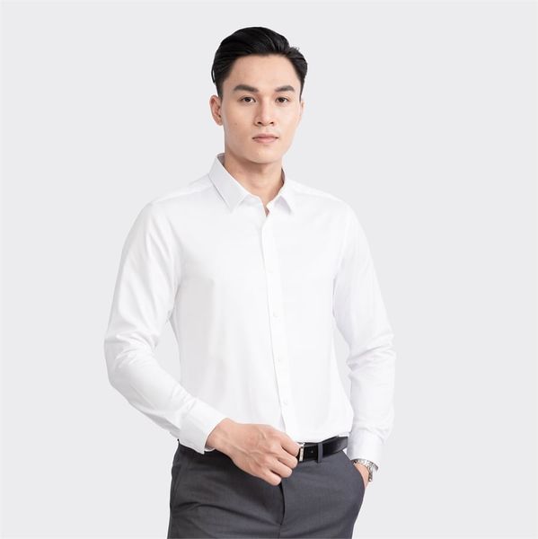 Áo Sơ Mi Trắng Nam Aristino Modal ALSR38 – ARISTINO