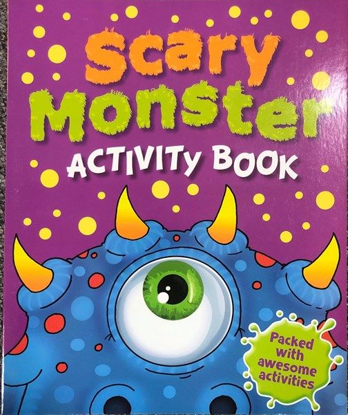 Scary Monster Activity Book