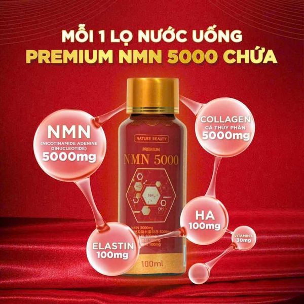 Nước uống Nature Beauty Premium NMN 5000 BKHEJP-9136 – Siêu thị Bảo Khánh
