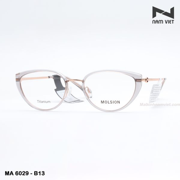 Gọng Kính Mắt Mèo Thời Trang MOLSION Eyewear Glasses MA6029 Chính Hãng – Mắt Kính Nam Việt
