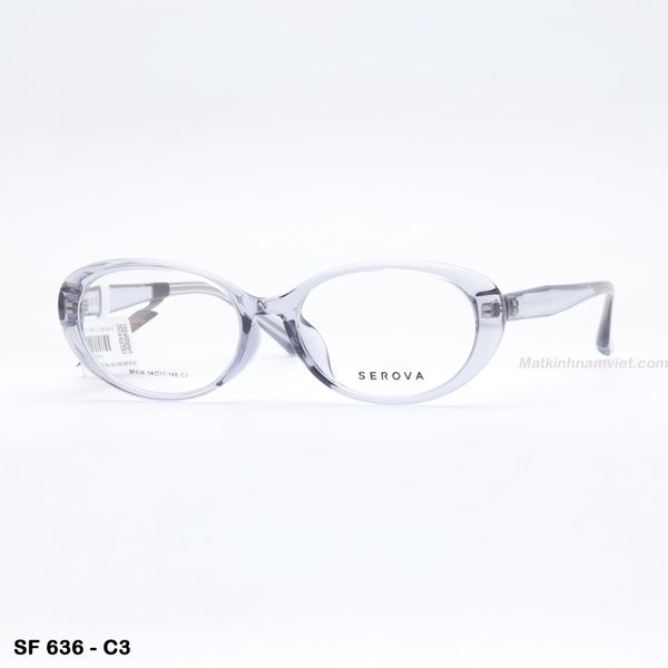 Gọng Kính Mắt Mèo Thời Trang SEROVA Eyewear Glasses SF-636 Chính Hãng – Mắt Kính Nam Việt