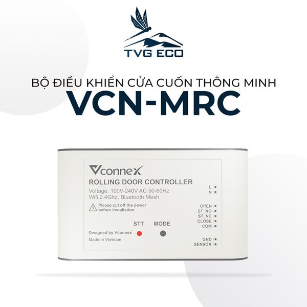 Bộ điều khiển cửa cuốn thông minh VCONNEX – ecotvg