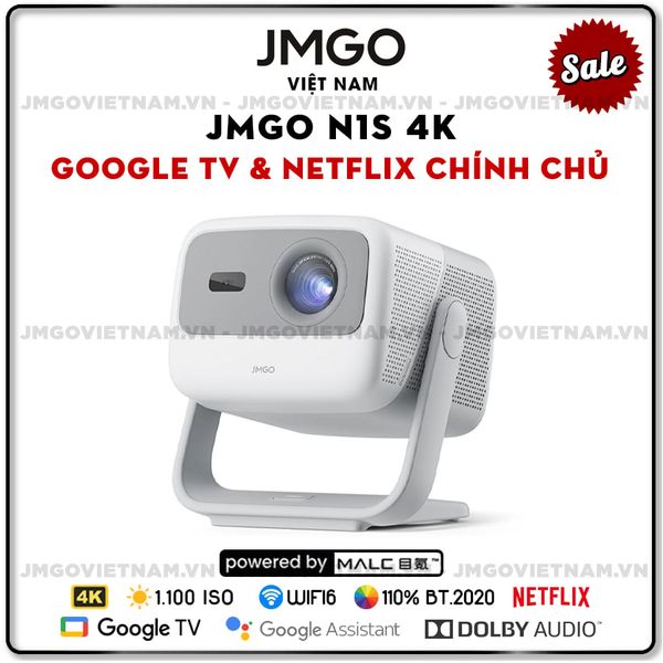 JMGO N1S 4K QUỐC TẾ TÍCH HỢP GOOGLE TV VÀ NETFLIX CHÍNH CHỦ – JMGO Việt Nam