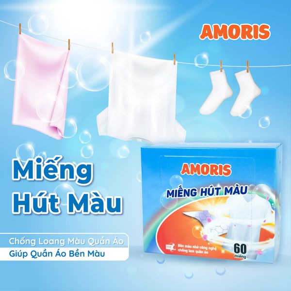 Miếng hút màu (60 tờ/hộp) Amoris - HHAMI04 – Amostore