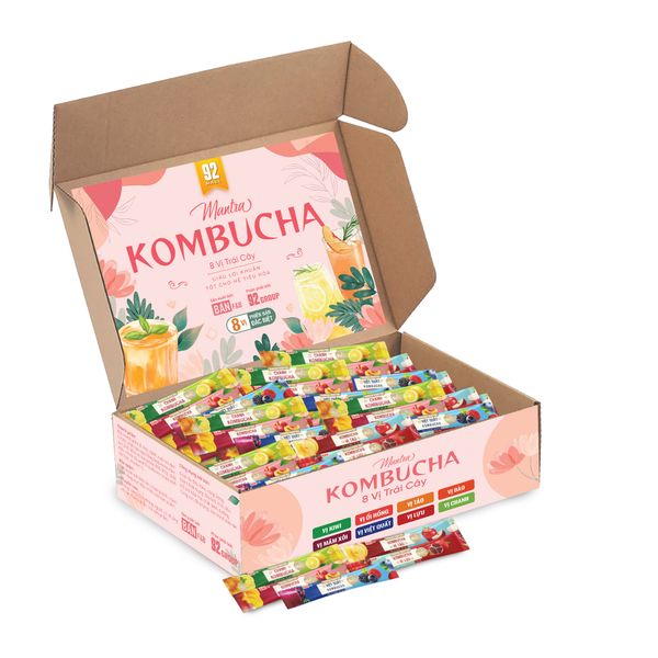 Hộp Kombucha Mantra mix 50 gói – 92 Mall
