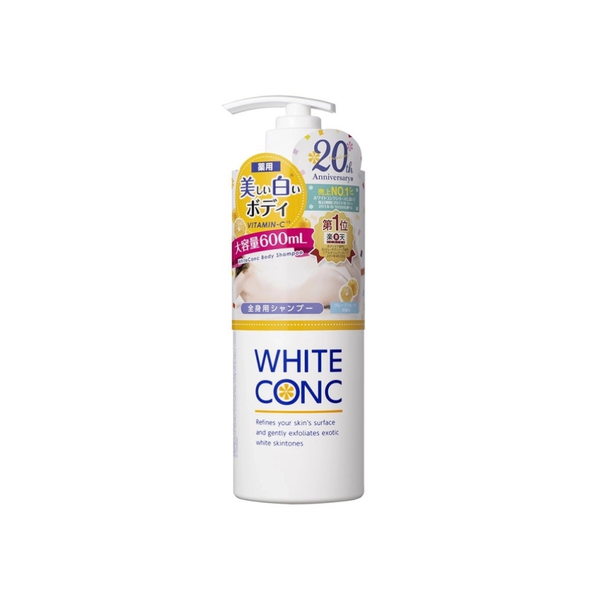 Sữa Tắm Dưỡng Trắng Da White Conc Body Vitamin C 600ml – Boshop Cosmetics