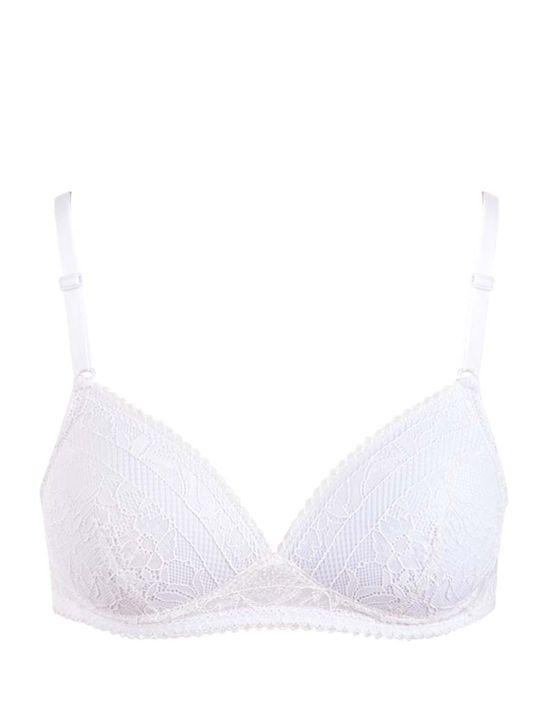 Áo ngực không gọng mút mỏng ren - BRAY049 – iBasic