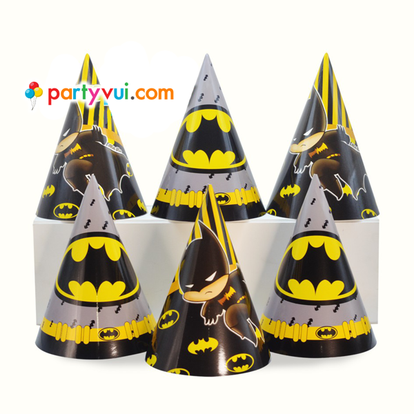 Batman Paper hat – Party Vui
