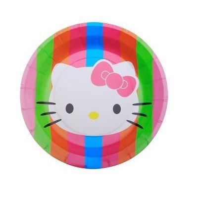 Hello Kitty paper plates – Party Vui