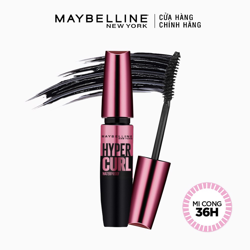 Mascara Làm Dài Và Cong Mi, Không Lem Không Trôi Maybelline The Hyper ...