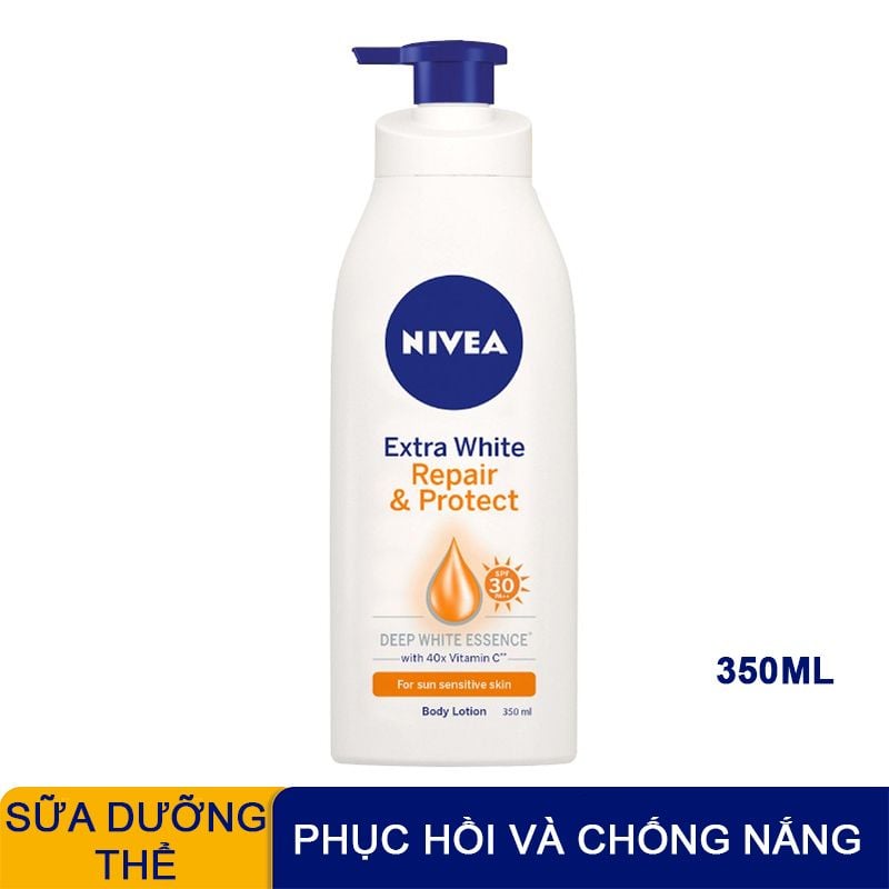 Sữa Dưỡng Thể Nivea Dưỡng Trắng Phục Hồi Da – THẾ GIỚI SKINFOOD