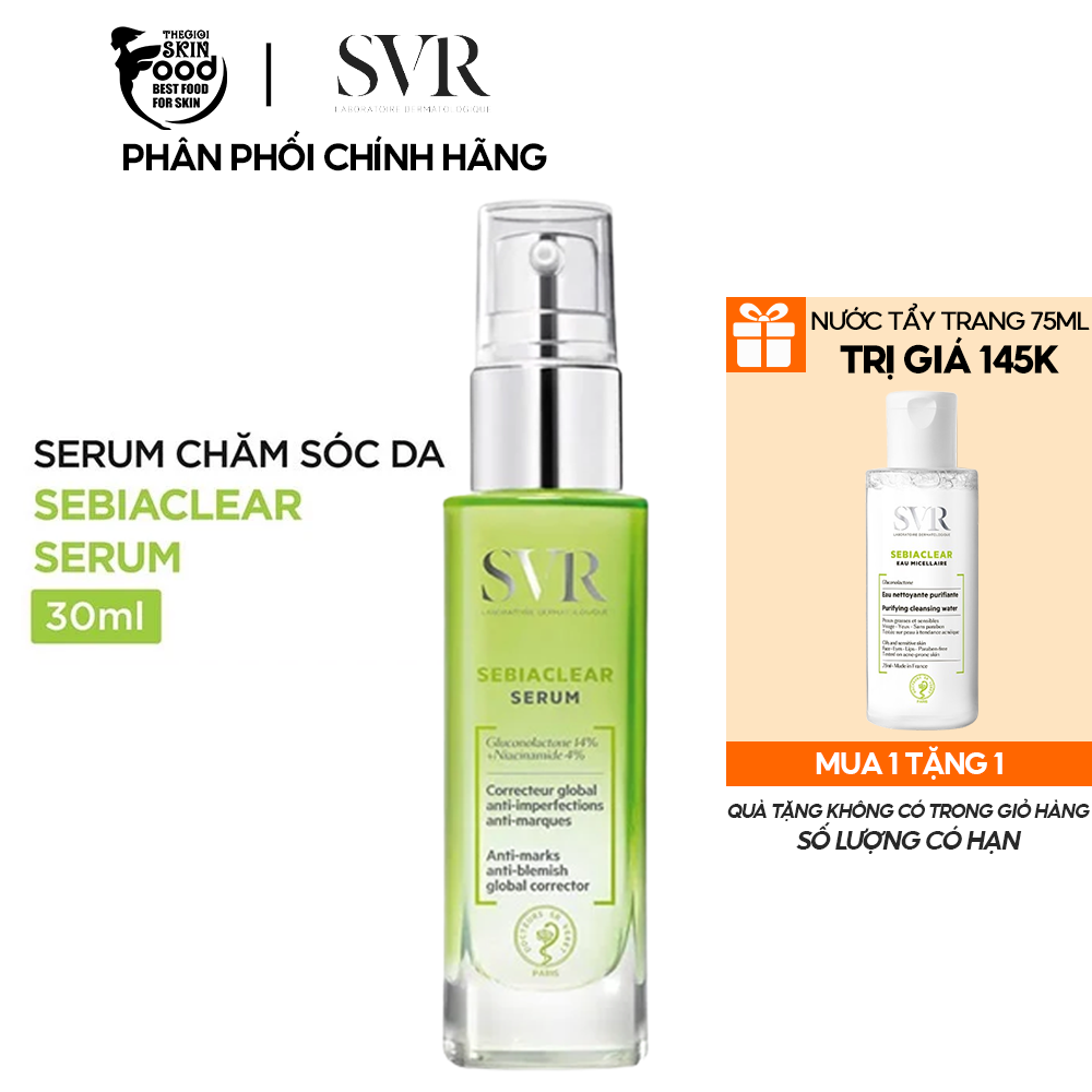 Tinh Chất Giảm Mụn Làm Mờ Thâm Sạm SVR Sebiaclear Serum 30ml – THẾ GIỚI ...