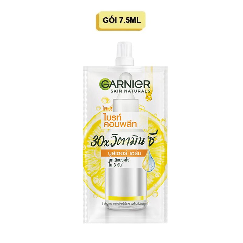 Tinh Chất Dưỡng Garnier Light Complete Vitamin C 30X Booster Serum ...