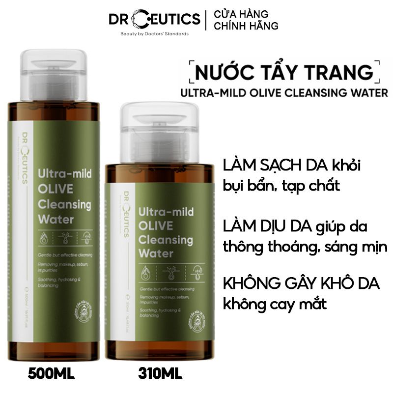 Nước Tẩy Trang DrCeutics Làm Sạch Dịu Nhẹ, Cấp Ẩm – THẾ GIỚI SKINFOOD