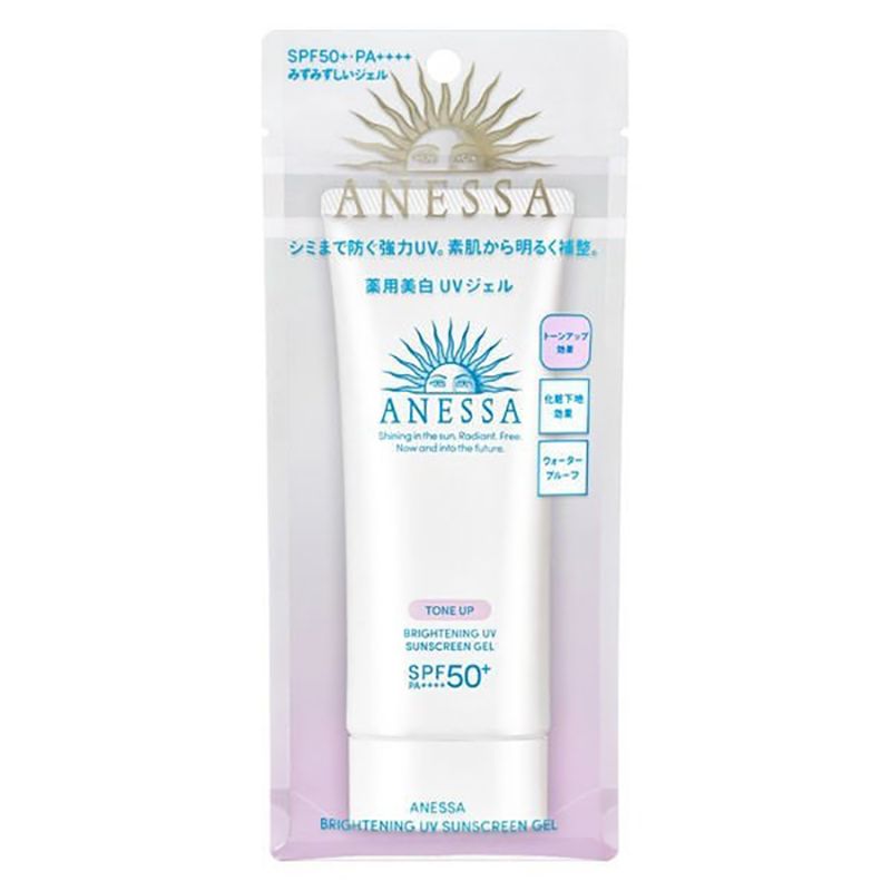 Kem Chống Nắng Anessa Brightening UV Sunscreen Gel SPF50+/ PA ++++ 90g – THẾ GIỚI SKINFOOD