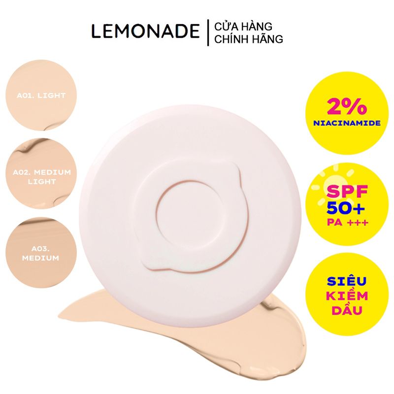 Phấn Nước Kiềm Dầu, Che Phủ Tốt Lemonade Supper Matte Cushion 15g – THẾ ...
