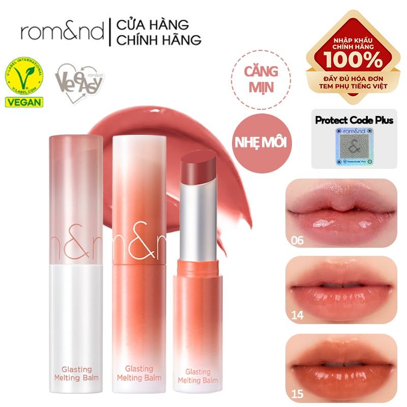 Son Dưỡng Thuần Chay Romand Glasting Melting Balm 3.5g – THẾ GIỚI SKINFOOD