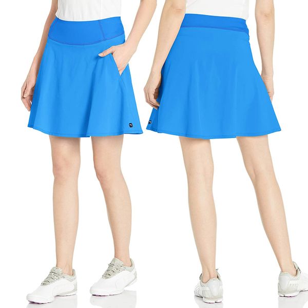 Váy golf PWRSHAPE Solid Woven Skirt Palace Blue | PUMA | MuaBanGolf.com