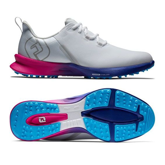 Giày golf nam Fuel Sport Golf WHITE/PINK 55455 | FootJoy | MuaBanGolf.com