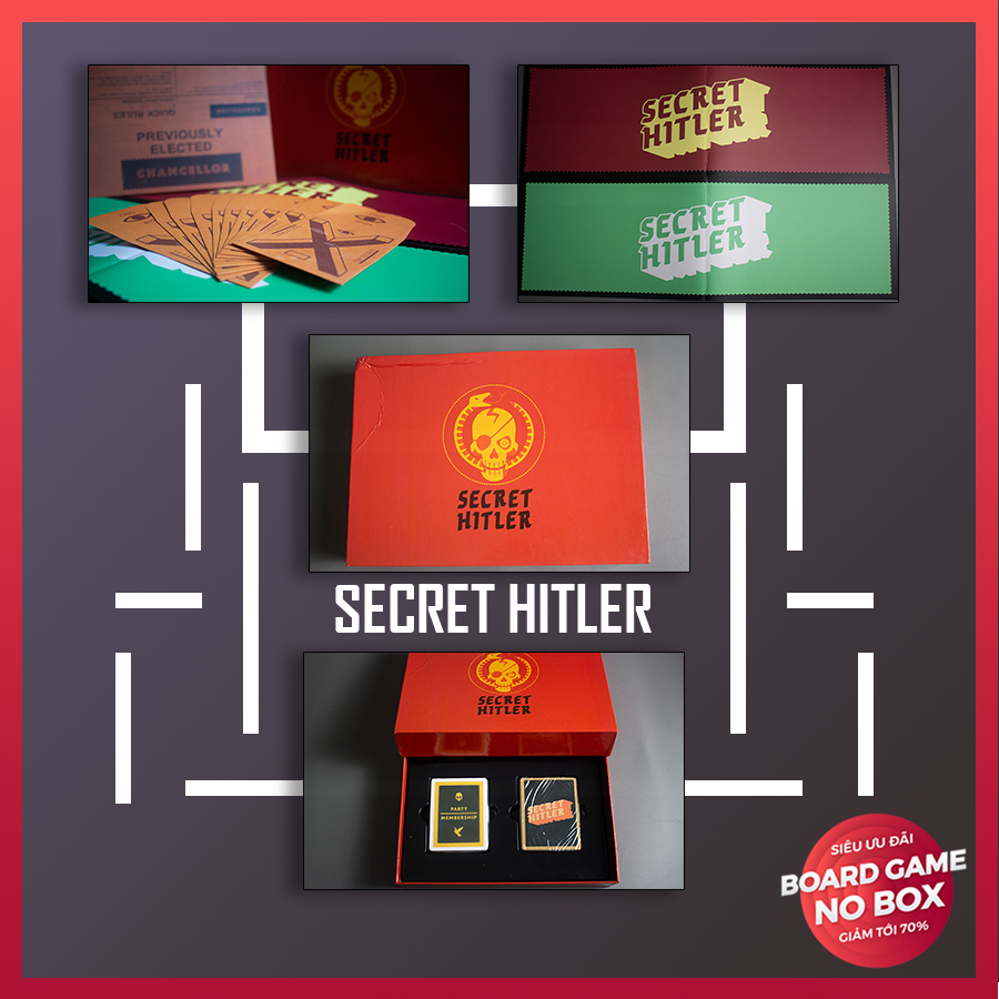 [No Box] Secret Hitler – Board Game Việt