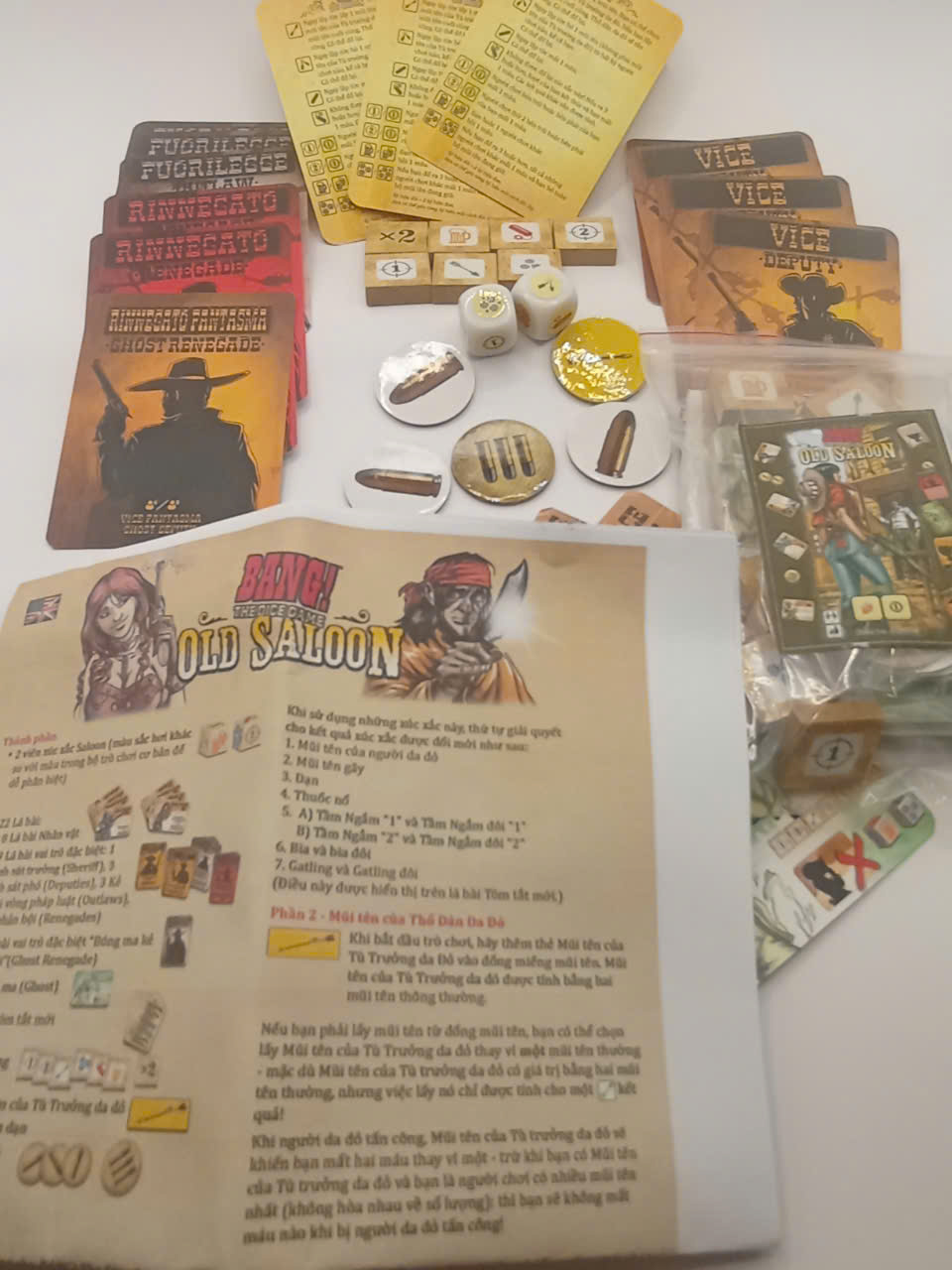 BANG DICE! SALOON- KHI HỒN MA BÁO THÙ – Thế Giới Board Game