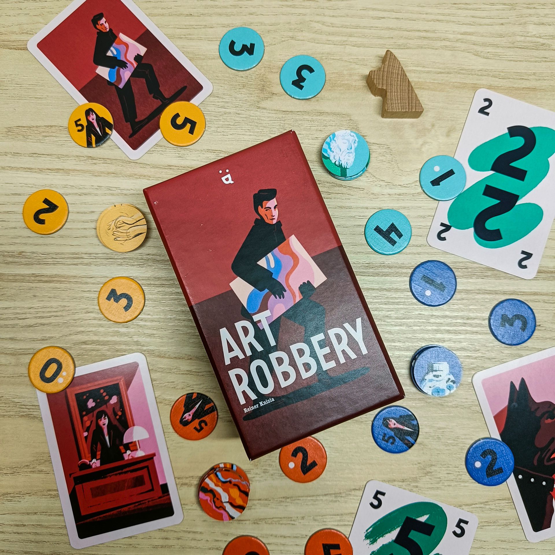 Board Game Art Robbery - Nghệ Thuật Chia Chác – Thế Giới Board Game
