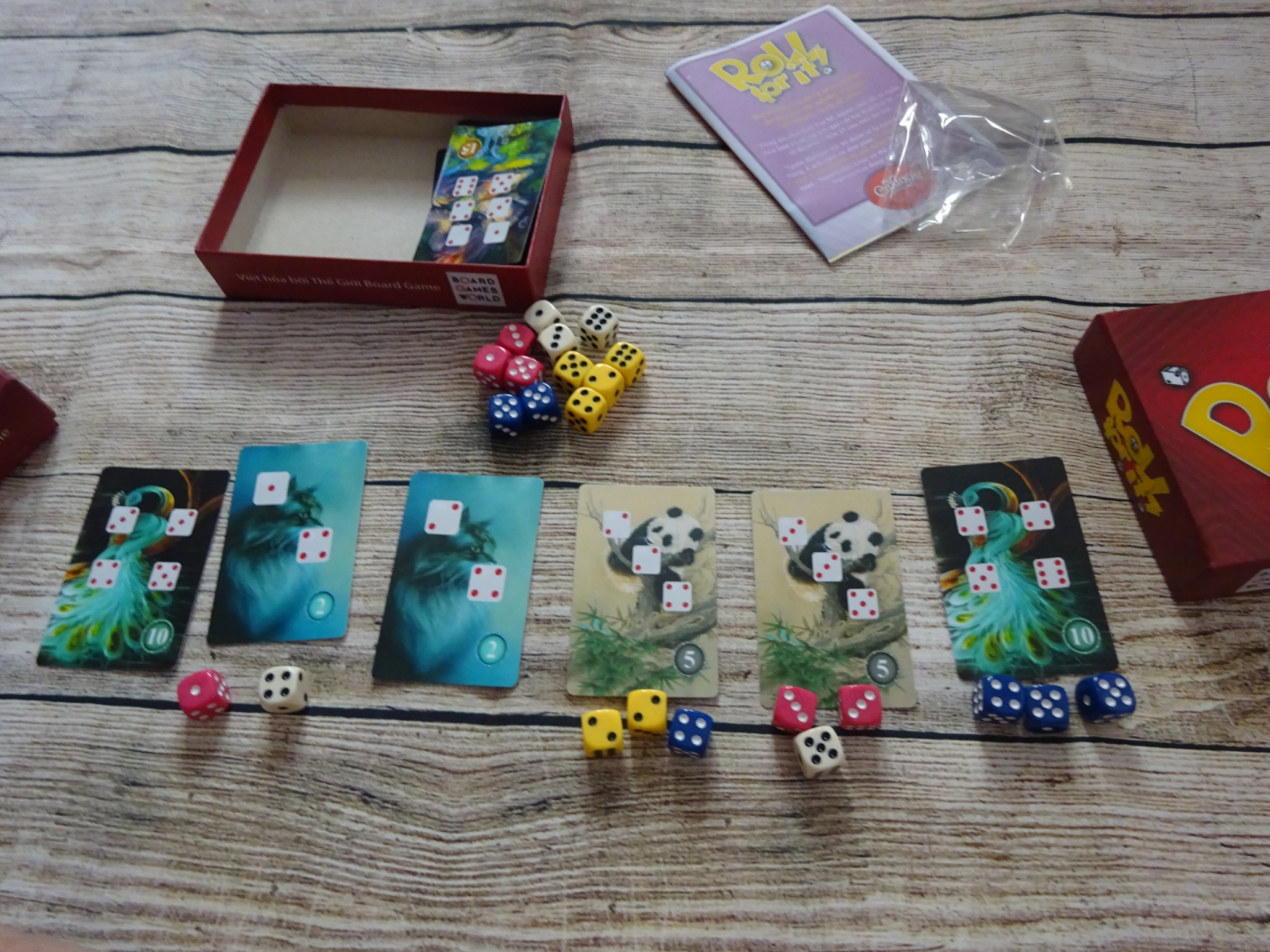 ROLL FOR IT BẢN 4 NGƯỜI – Thế Giới Board Game